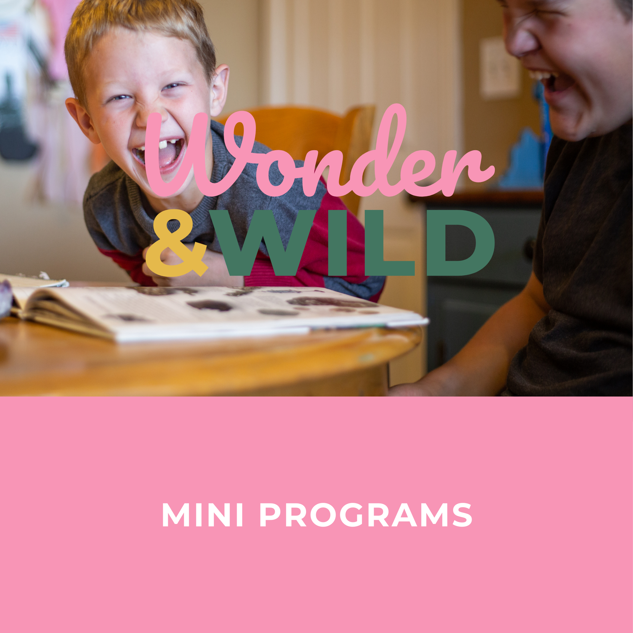 Our Mini Programs – Wonder & Wild